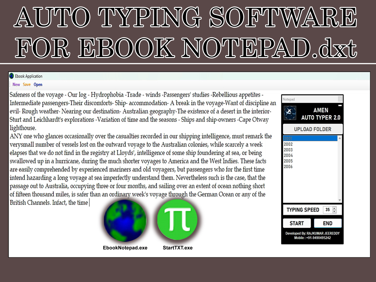 Auto Typing Software