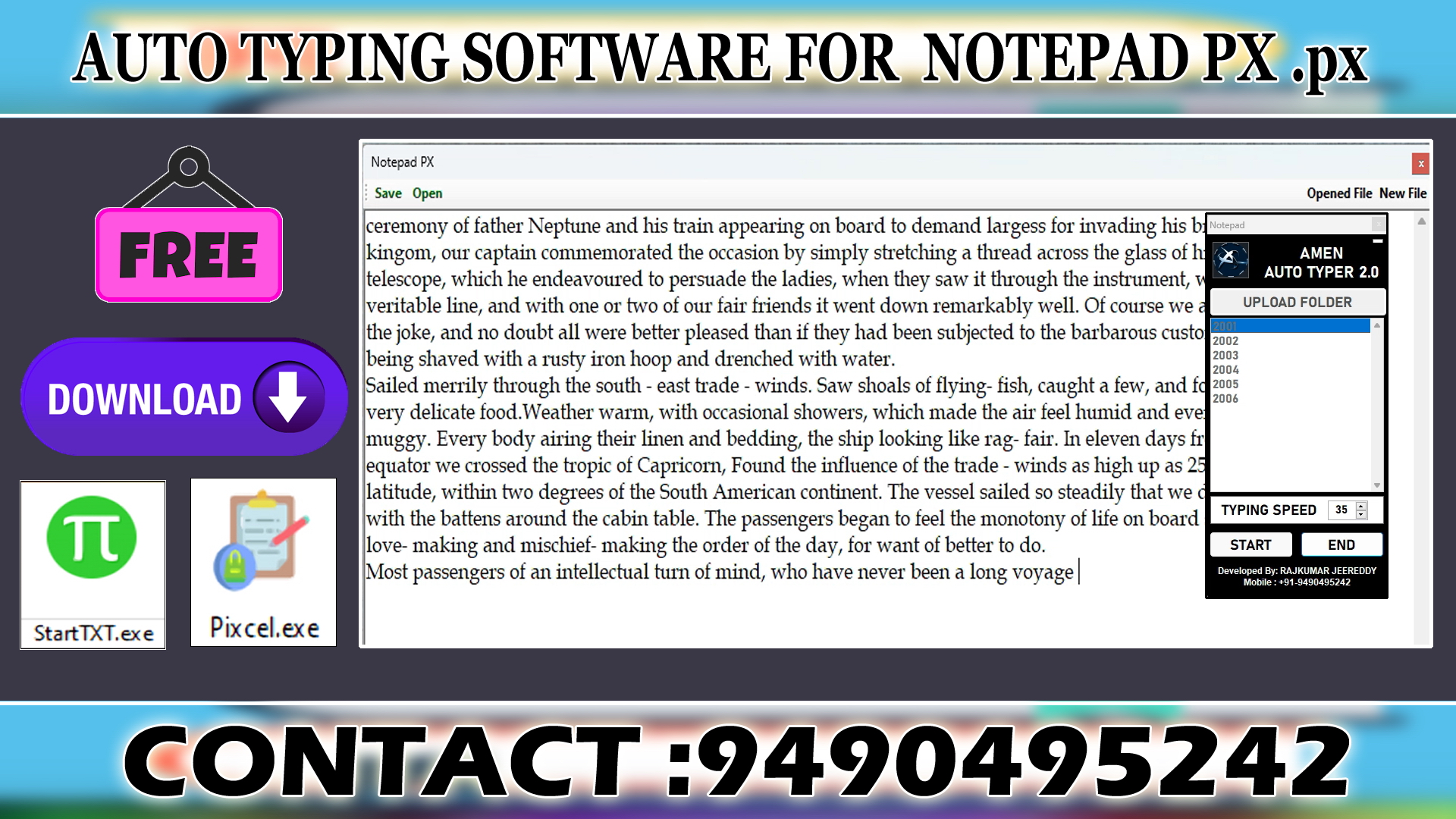 Copy Paste Auto Typing Software-Auto Typing Software